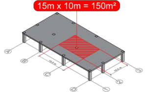 Tributary Areas of Columns and how to Best Calculate them - Tribby3d