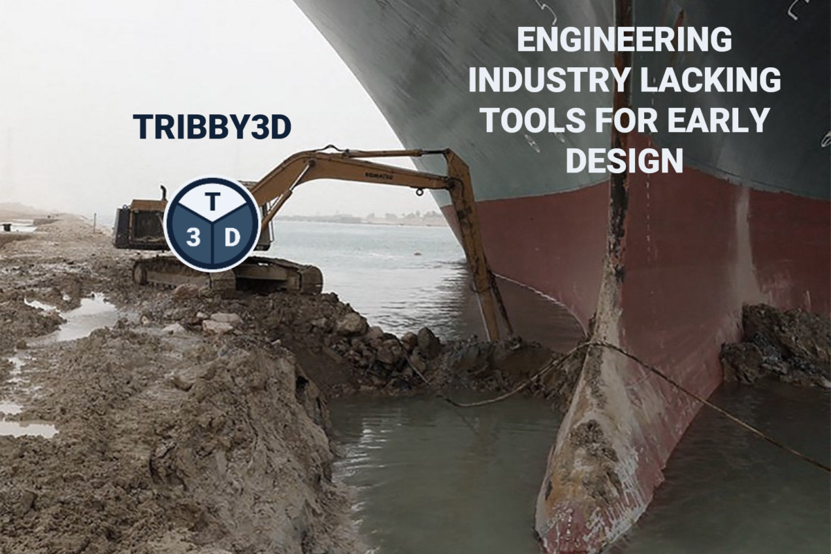 Tribby3d meets the Ever Given meme - Tribby3d